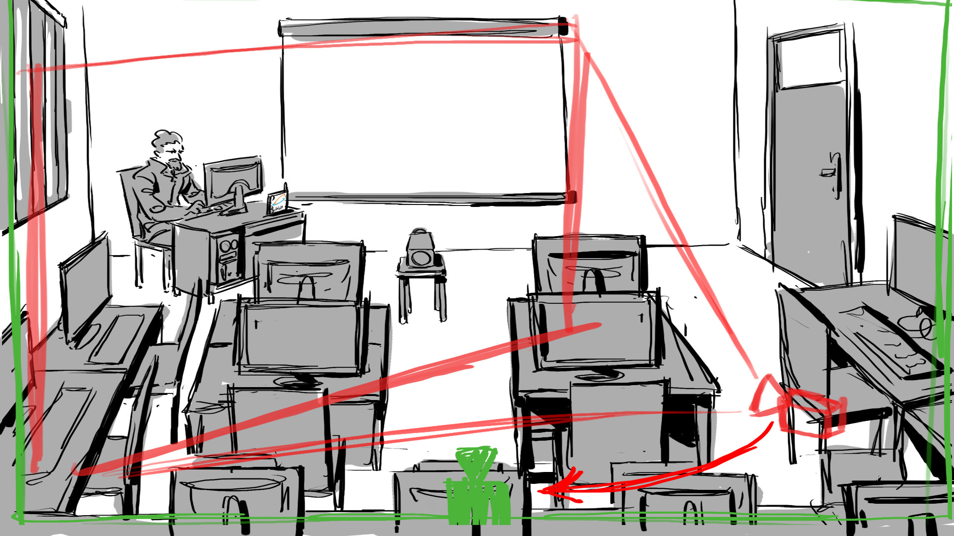 ArtStation - Storyboard for live action