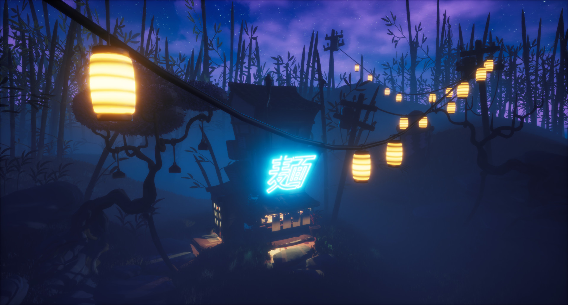 ArtStation - Stylized Japanese Environment