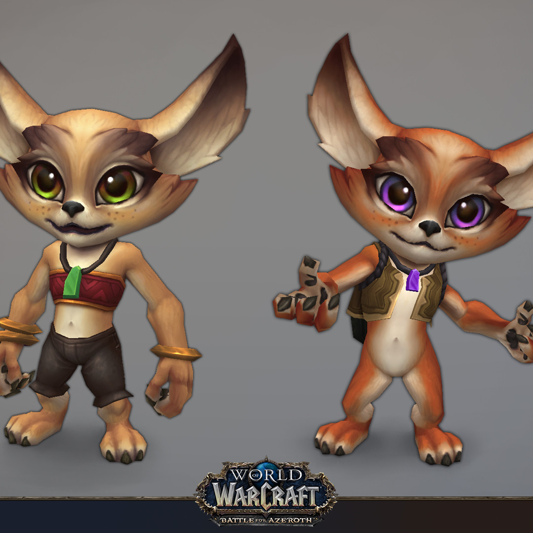 ArtStation - Vulpera Kids