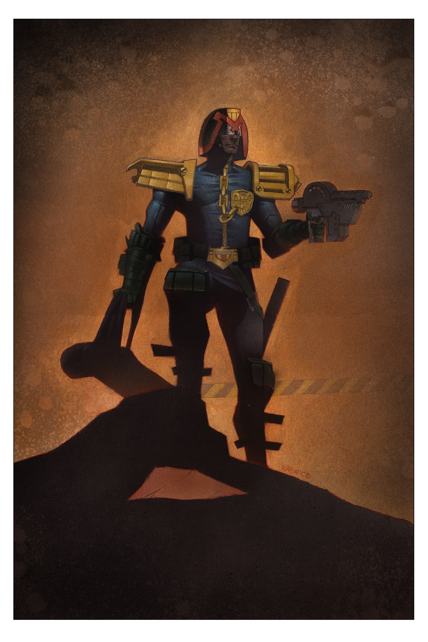 ArtStation - Judge Dredd