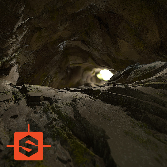 ArtStation - Sharp Rock Wall