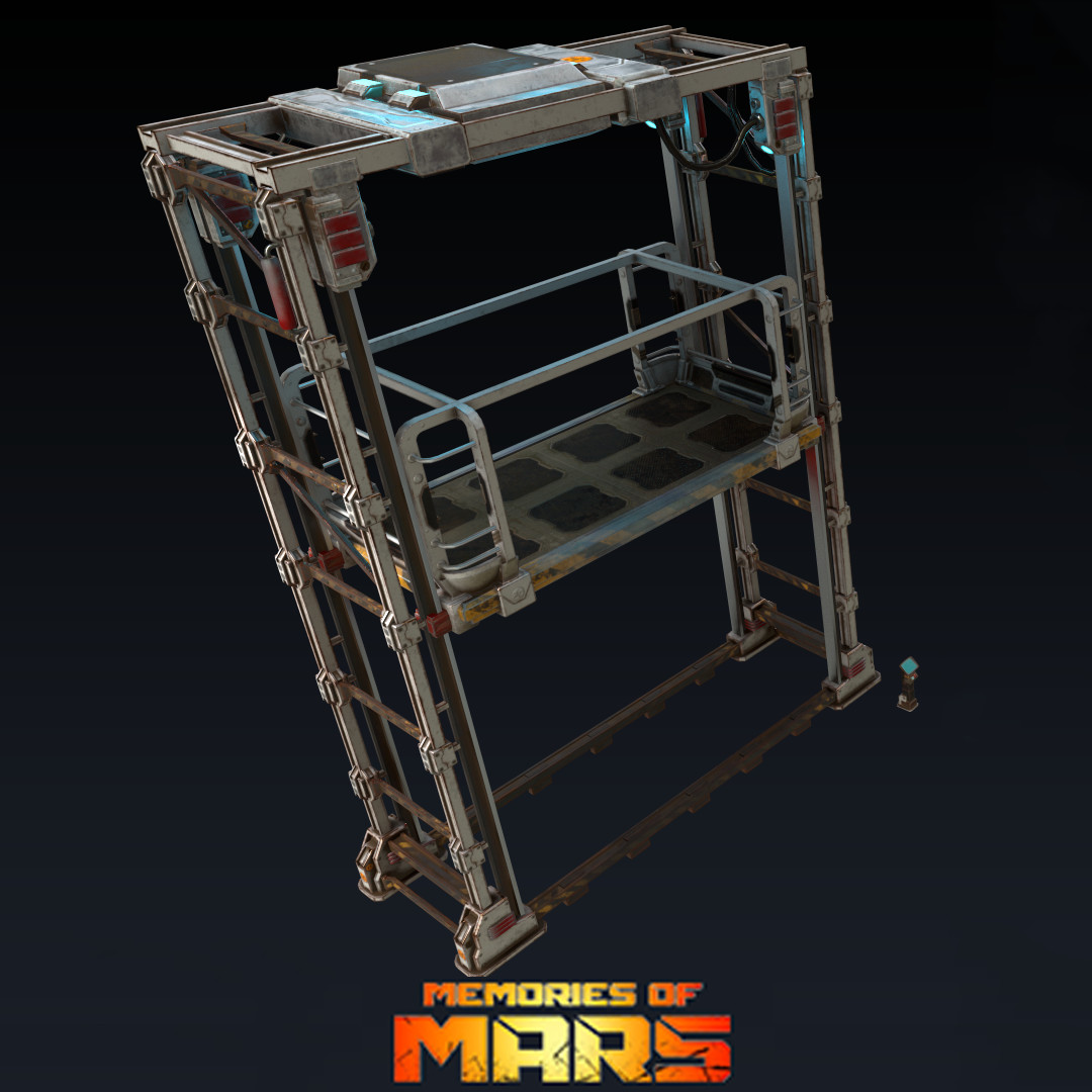 ArtStation - Elevator @ Memories Of Mars