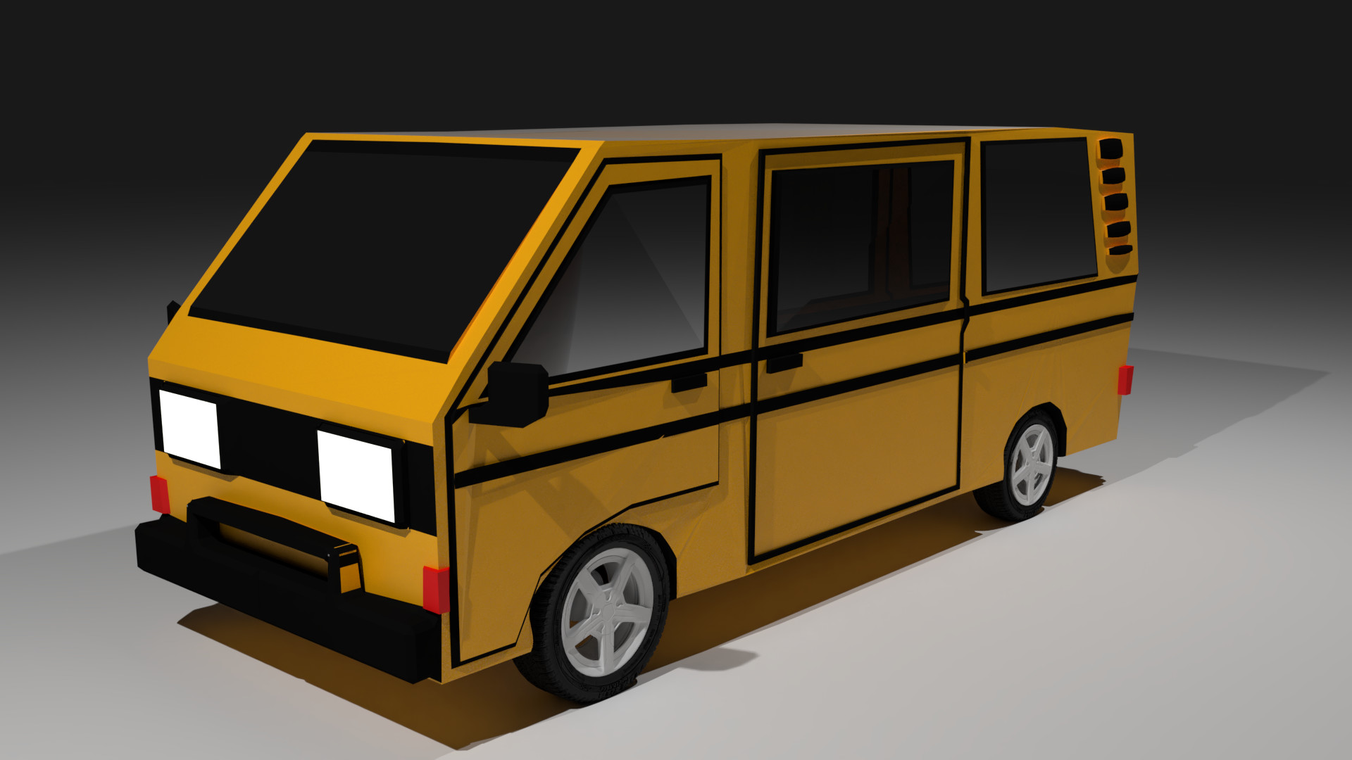 ArtStation - Danfo bus