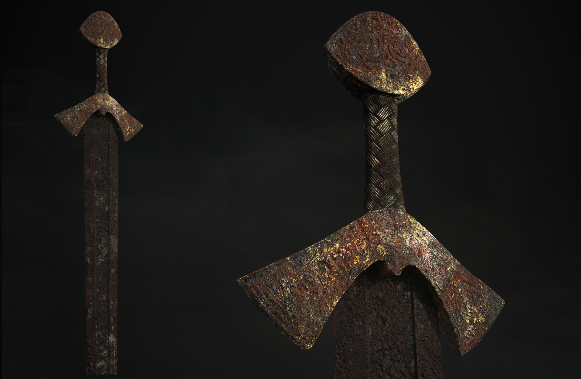 ArtStation - Rusted sword (WIP)