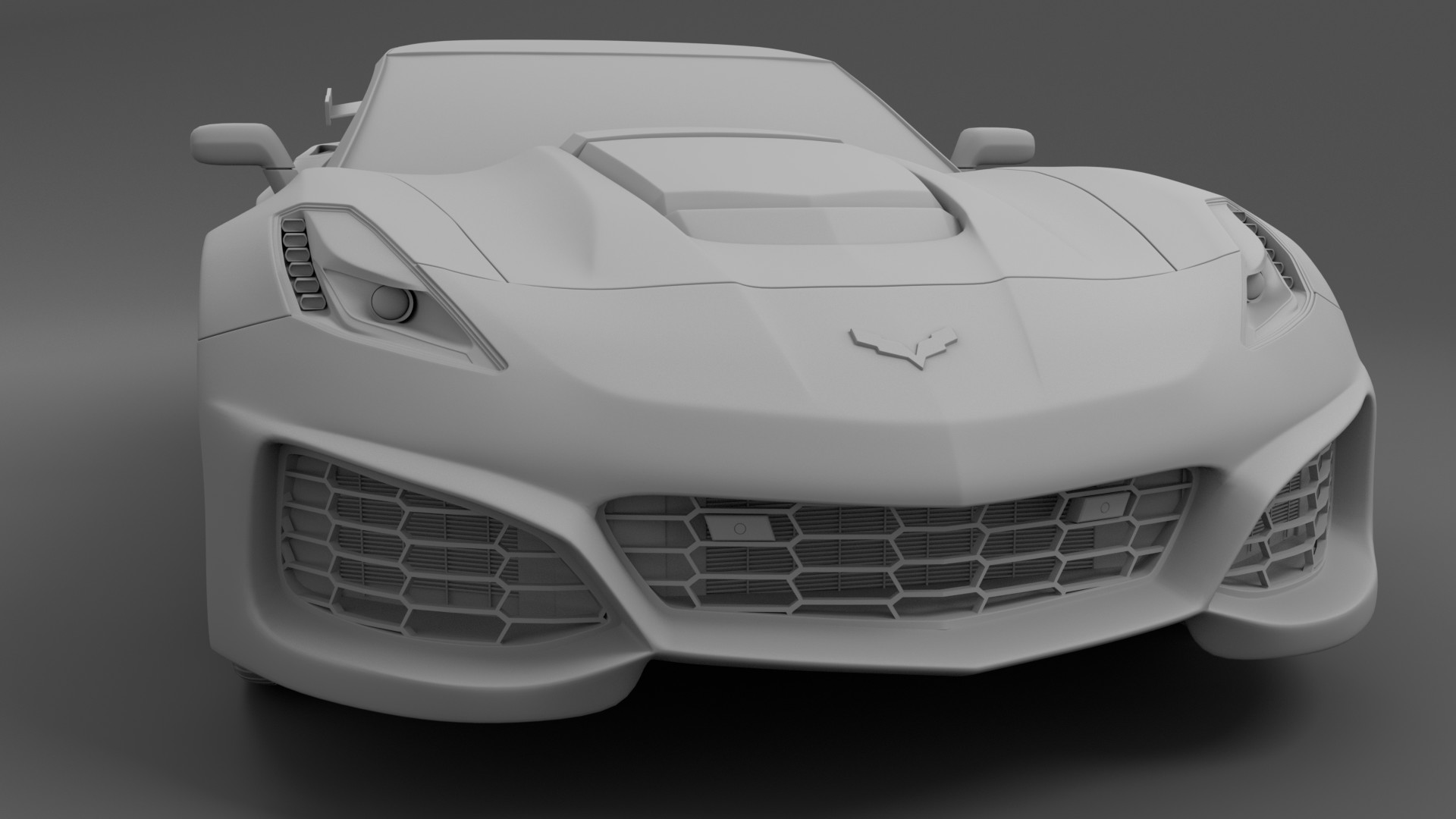 ArtStation - Chevrolet Corvette ZR1