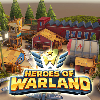 ArtStation - Heroes of Warland Airfield