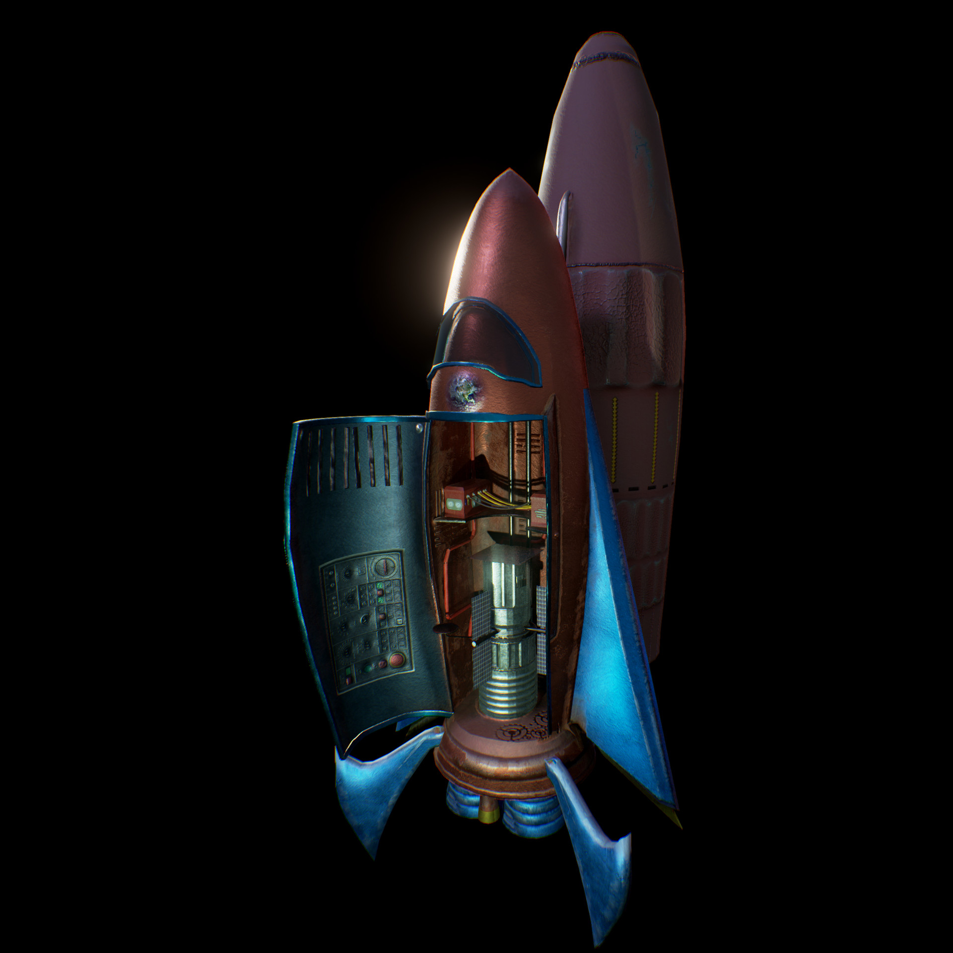 ArtStation - Rocket ship