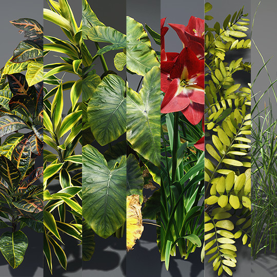 ArtStation - Megascans 3D Vegetation Vol. 2