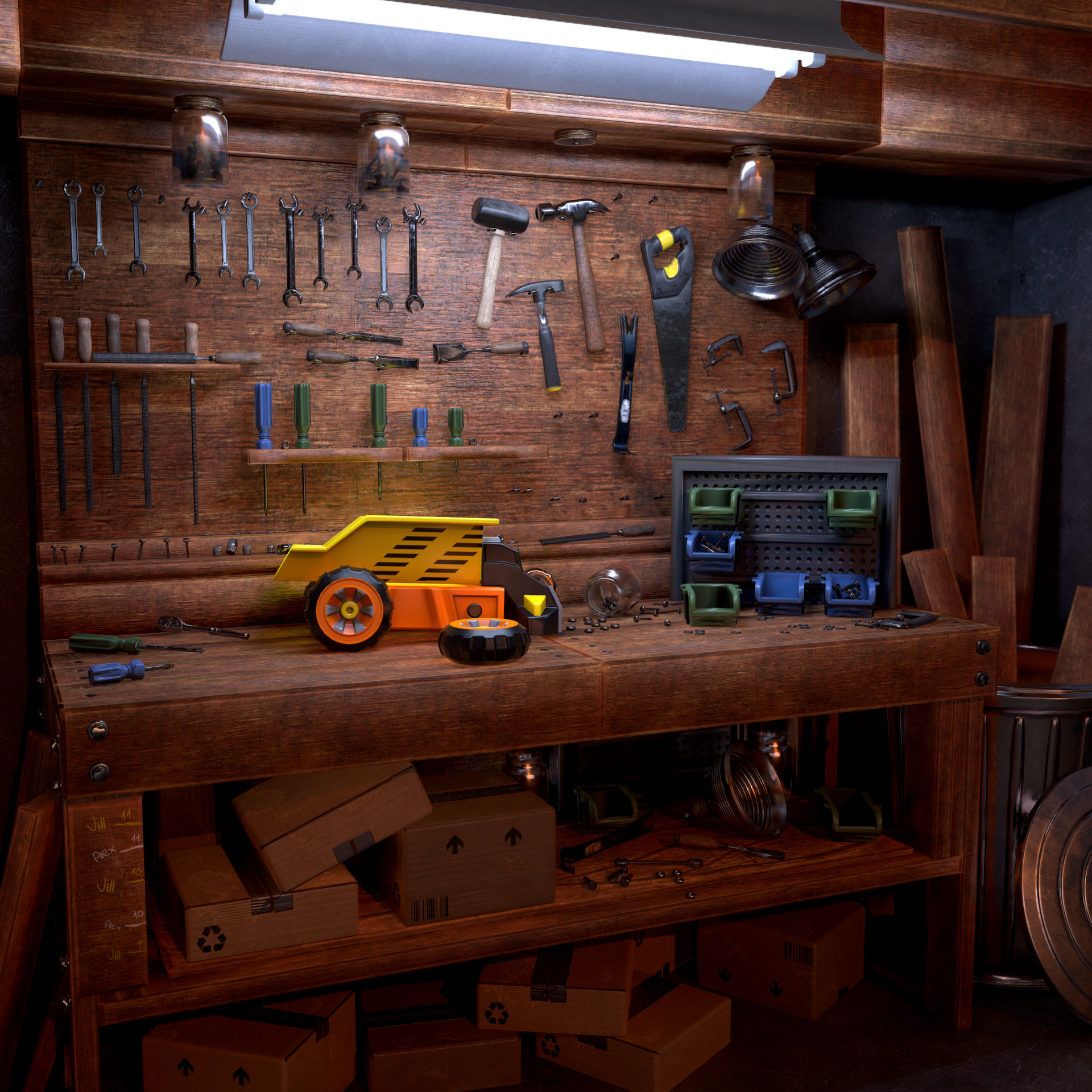 ArtStation - Work Bench