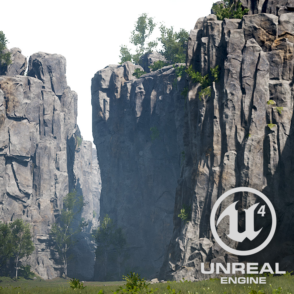 ArtStation - High Cliff Formation [UE4]