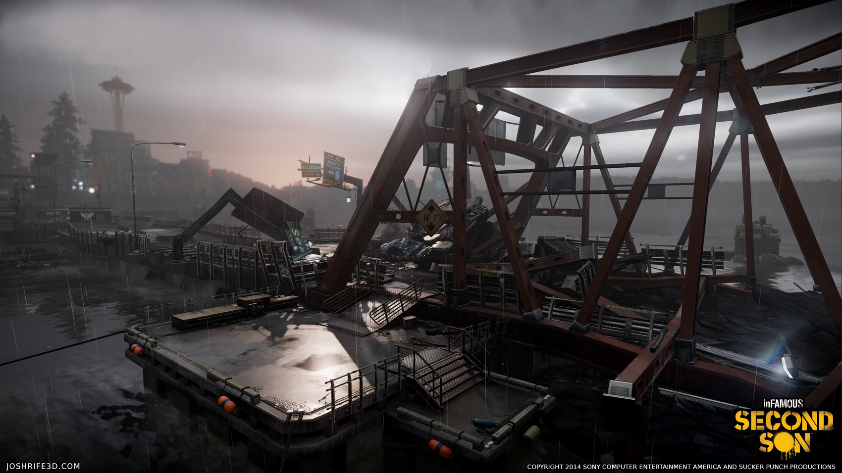 ArtStation - inFAMOUS: Second Son