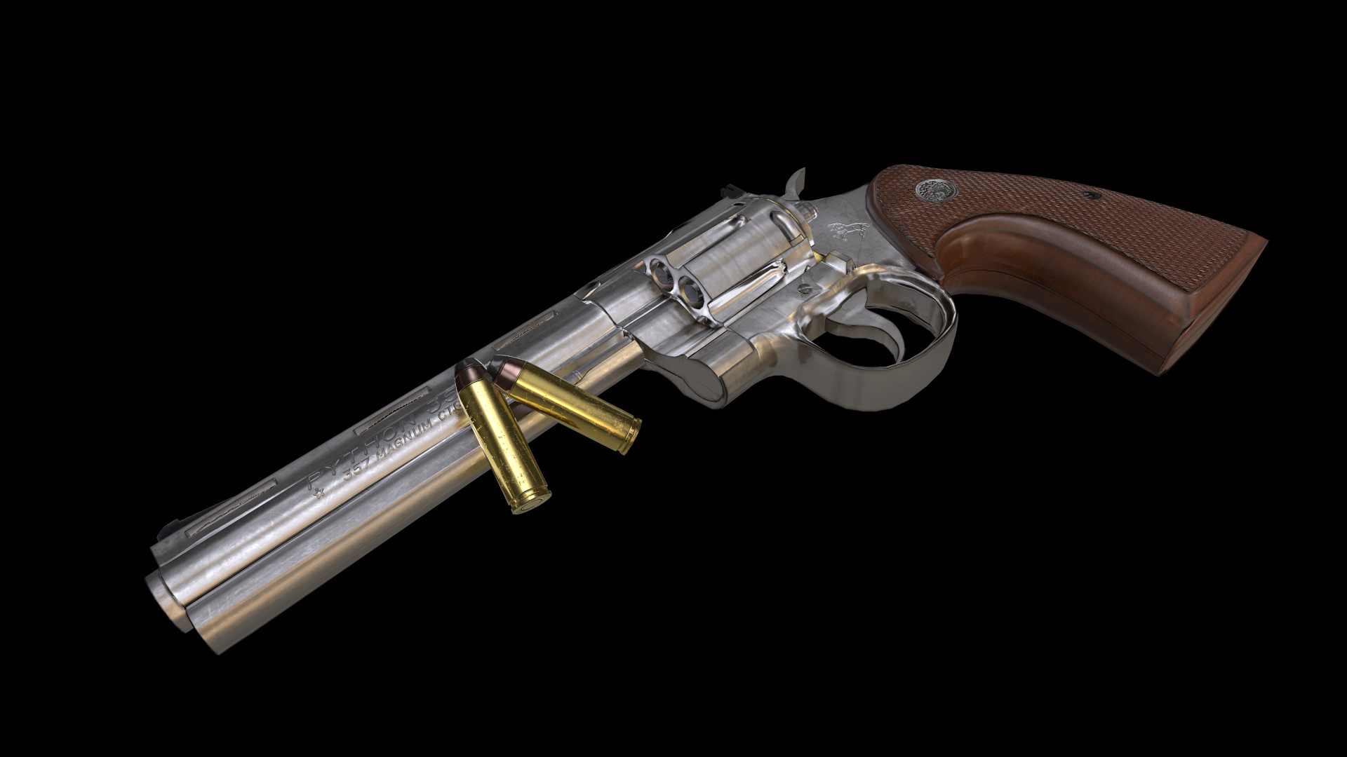 ArtStation - Colt 357. Python Magnum