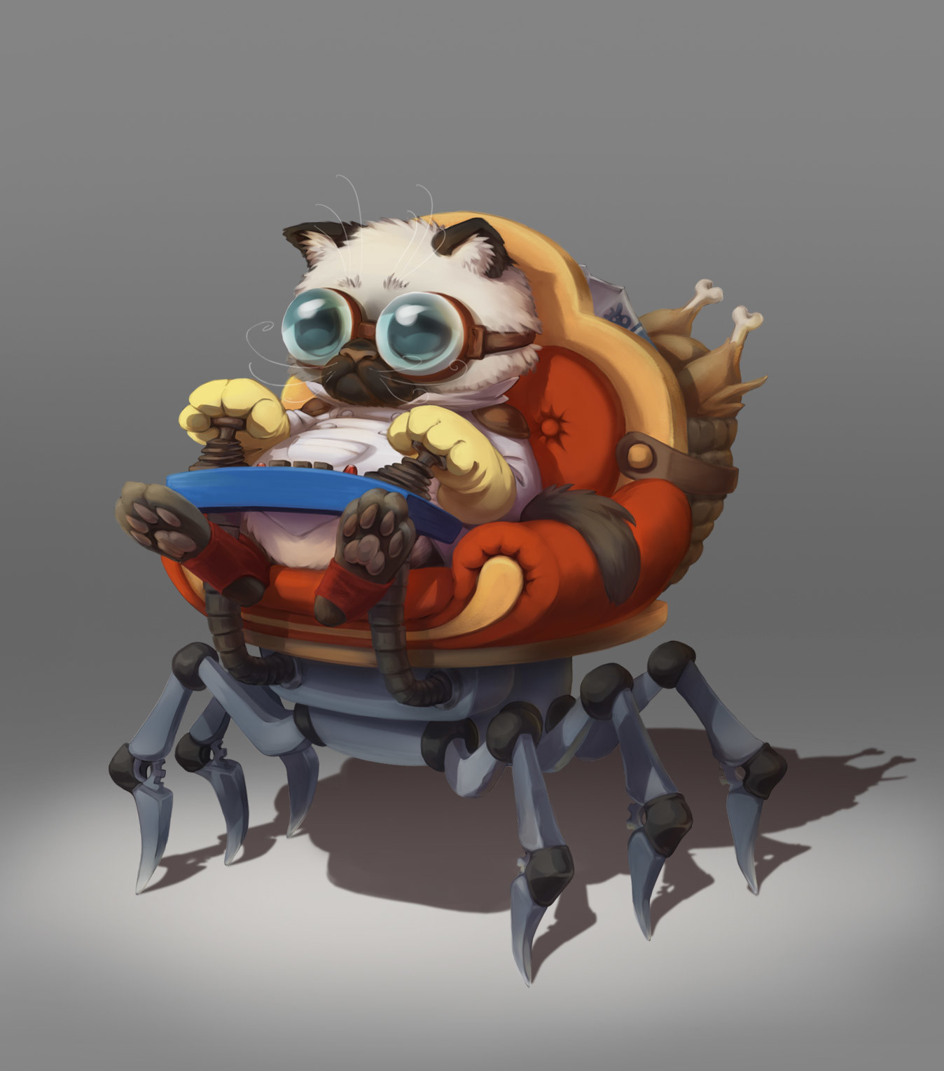 ArtStation - Cat Scientist Concept