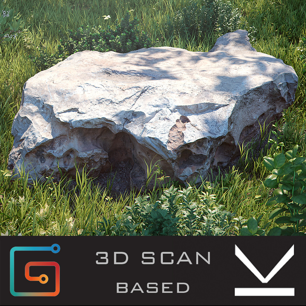 ArtStation - Sandstone 01 3dscan based