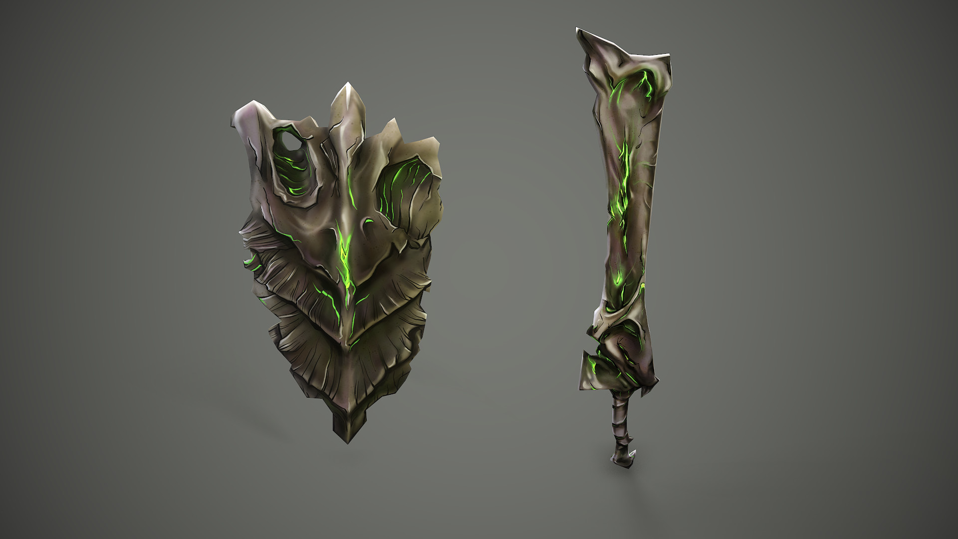 ArtStation - Hive weapons