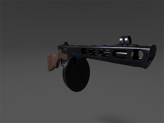 ArtStation - [2018] PPSH-41 (updated)