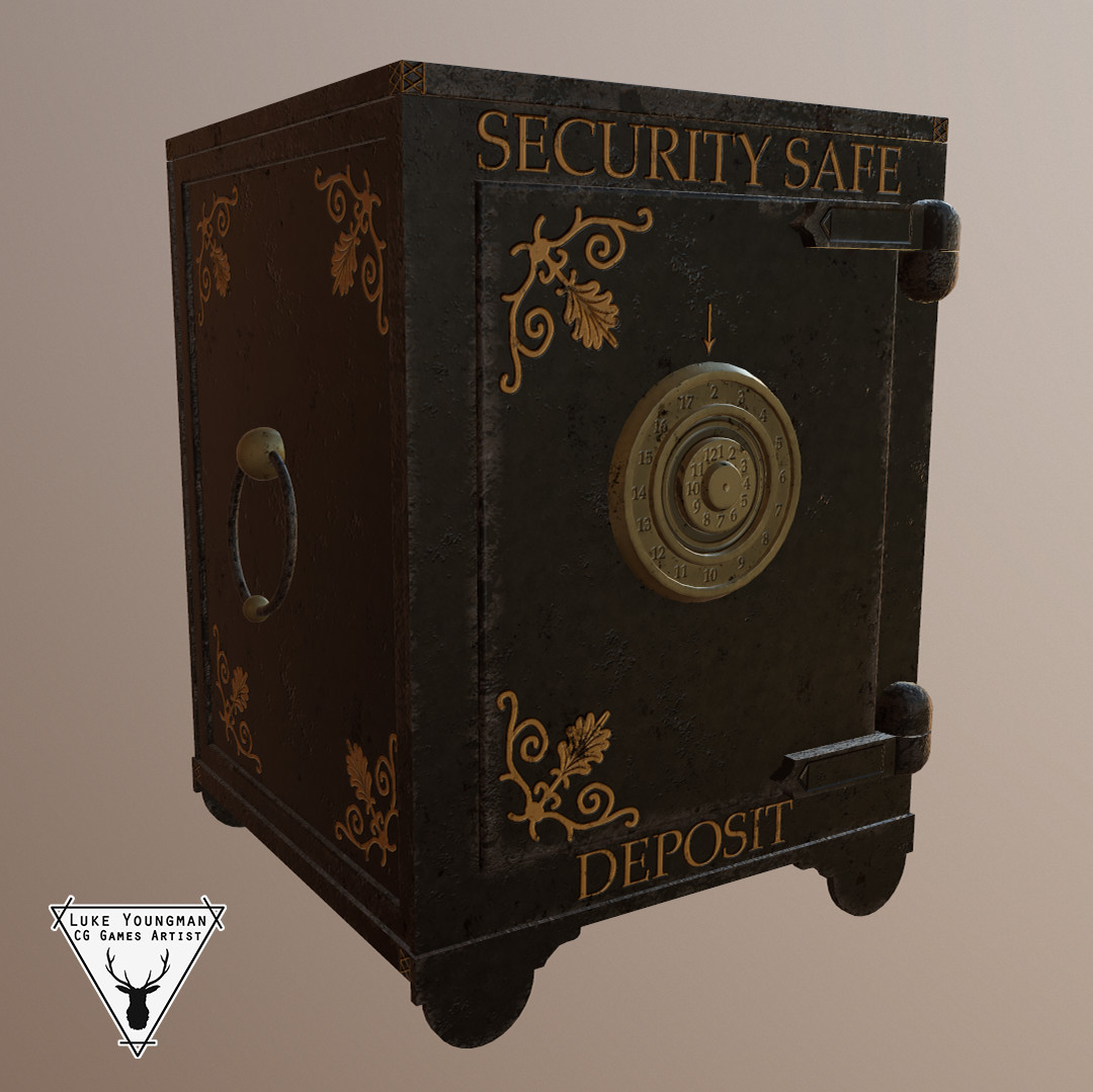 ArtStation - Deposit Security Safe