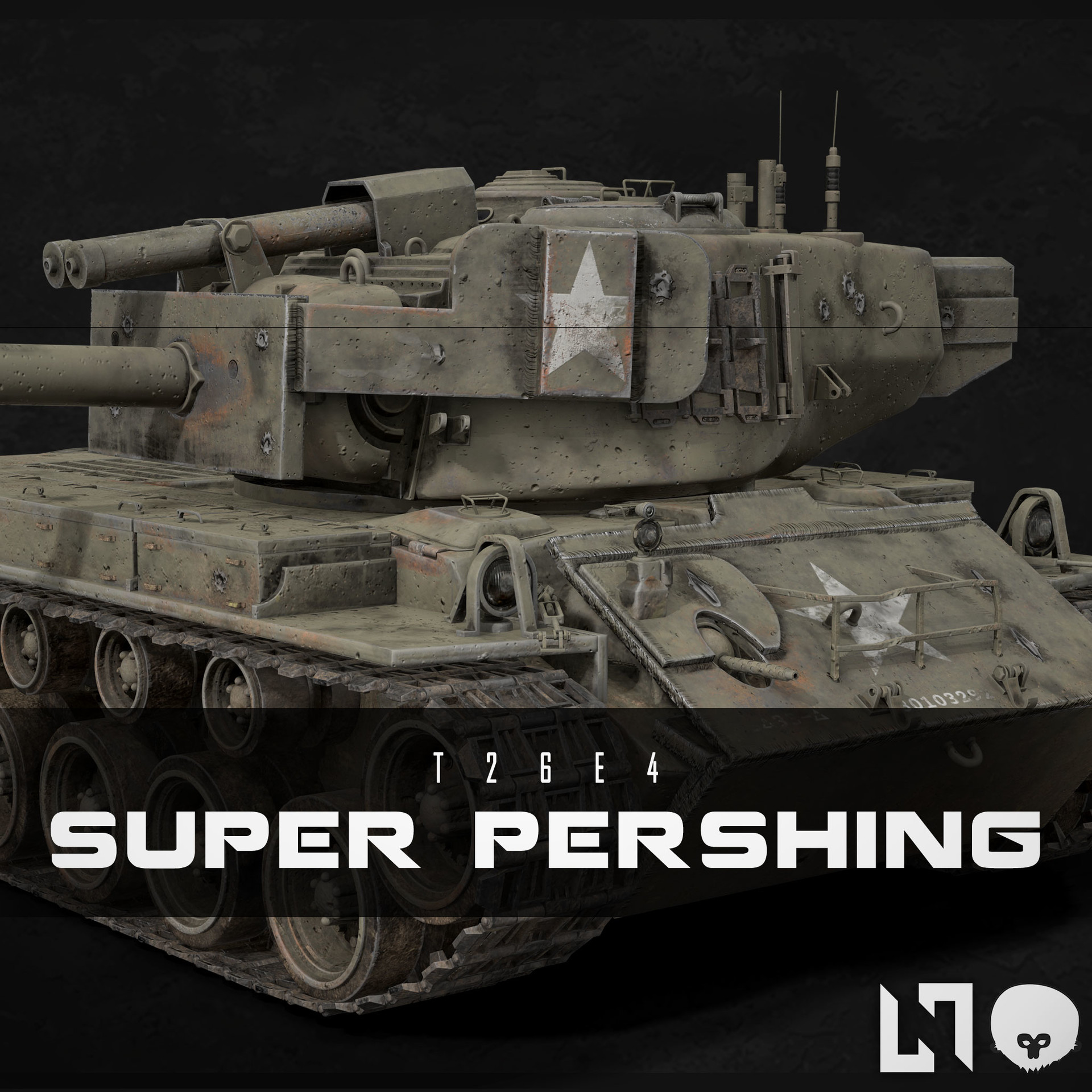 Nikolaos Kaltsogiannis - T26E4 Super Pershing : US Army Heavy Tank