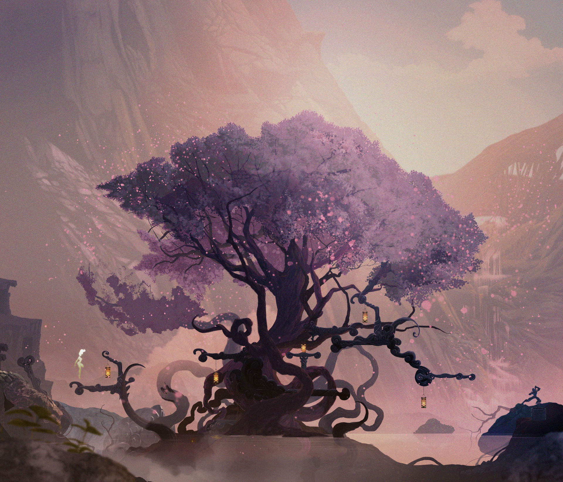 ArtStation - Tree Environment Concept