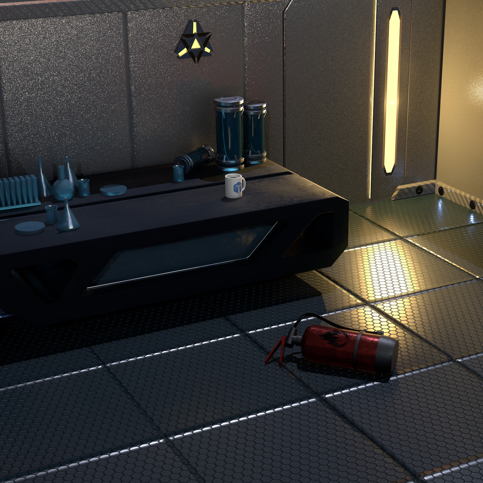 ArtStation - Sci-Fi Modular Game Environment