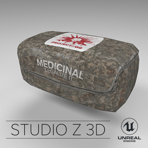 ArtStation - Game Ready Medicinal Kit