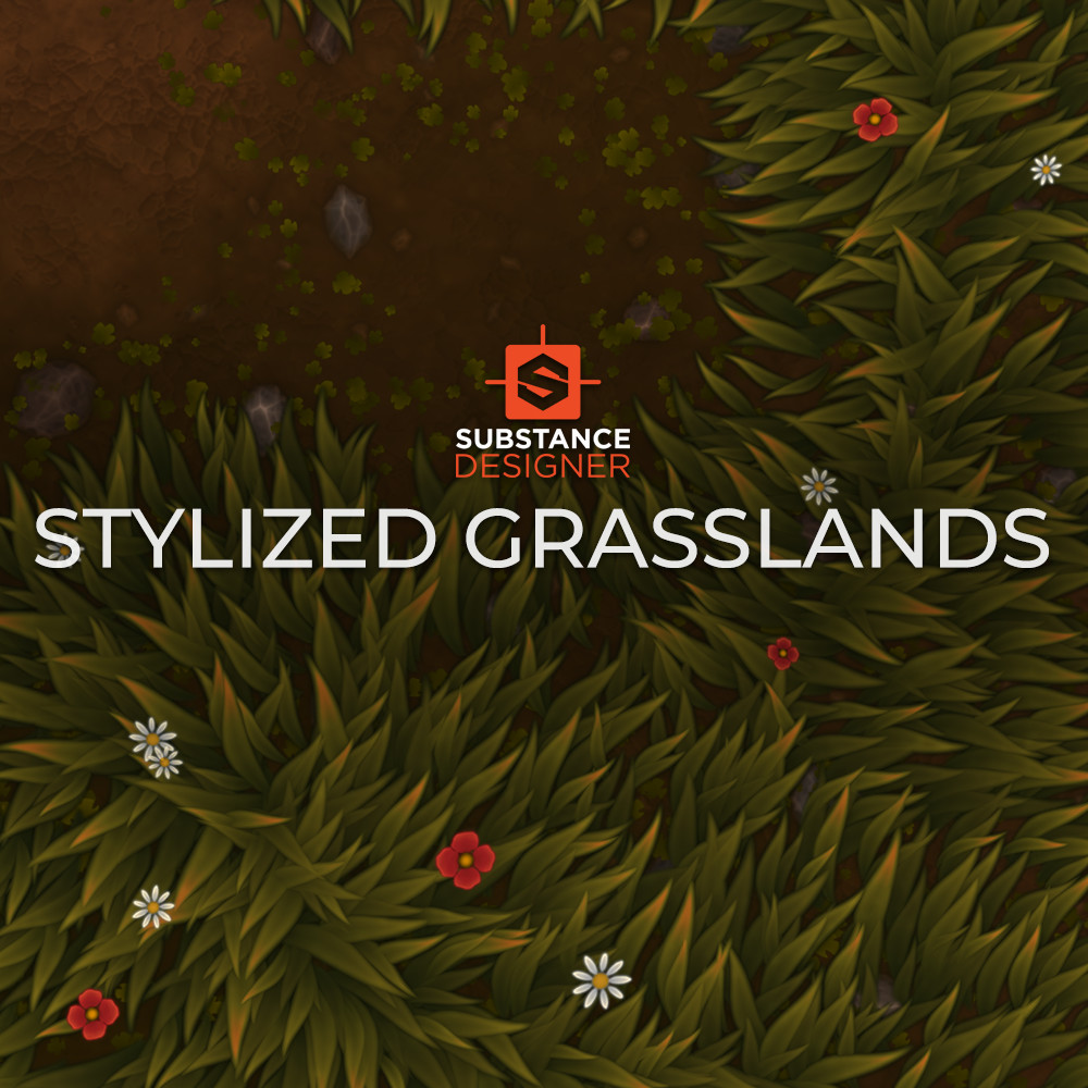 ArtStation - Stylized Grasslands