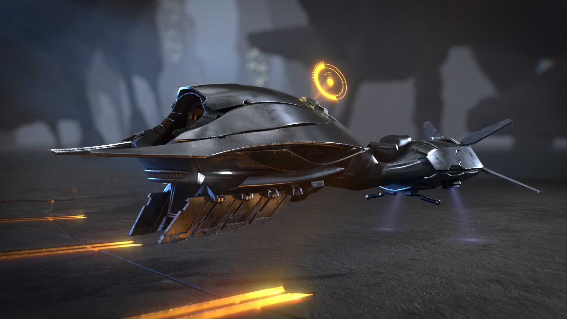 ArtStation - Speeder Bike