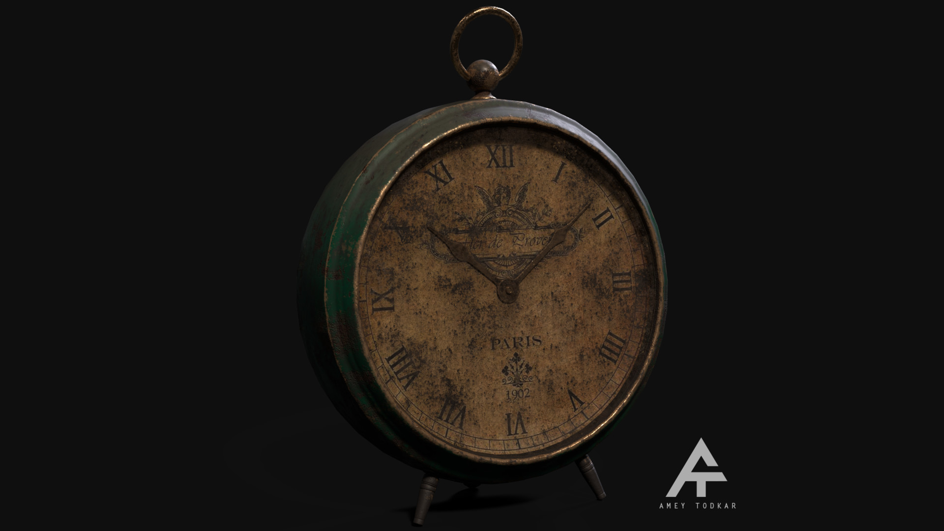 ArtStation - Antique Clock