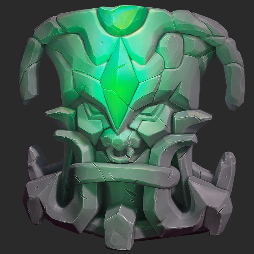 ArtStation - Stone Face - Mage Hideout