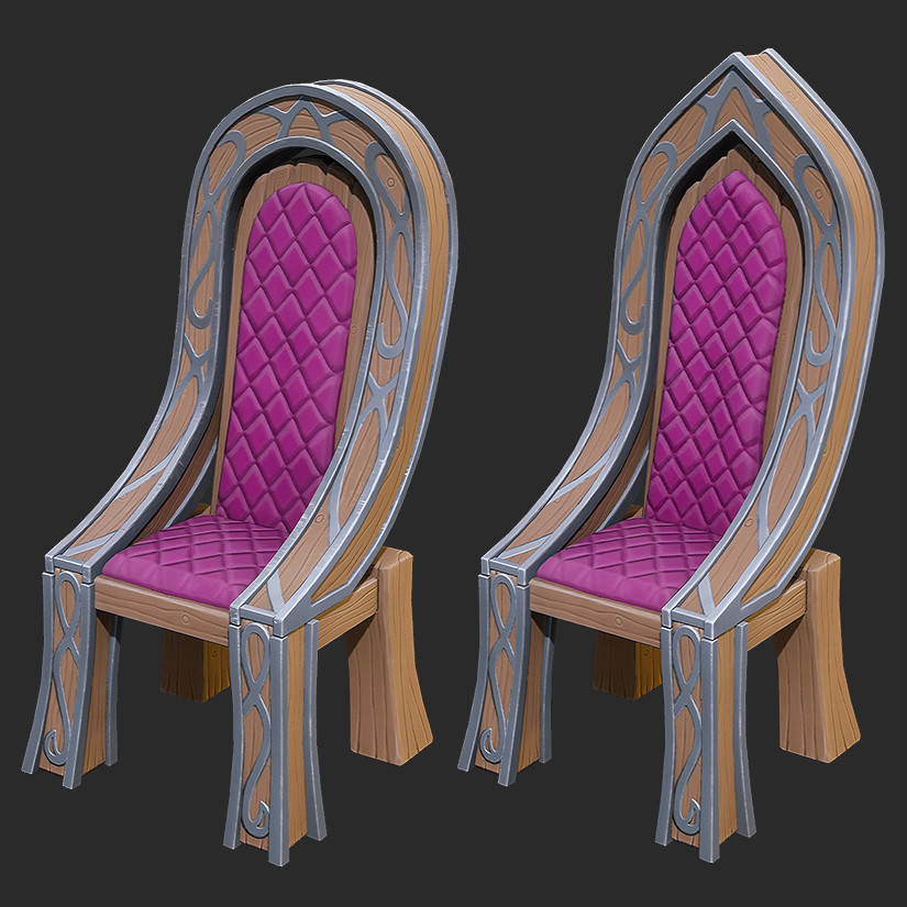 ArtStation - Chairs - Mage Hideout
