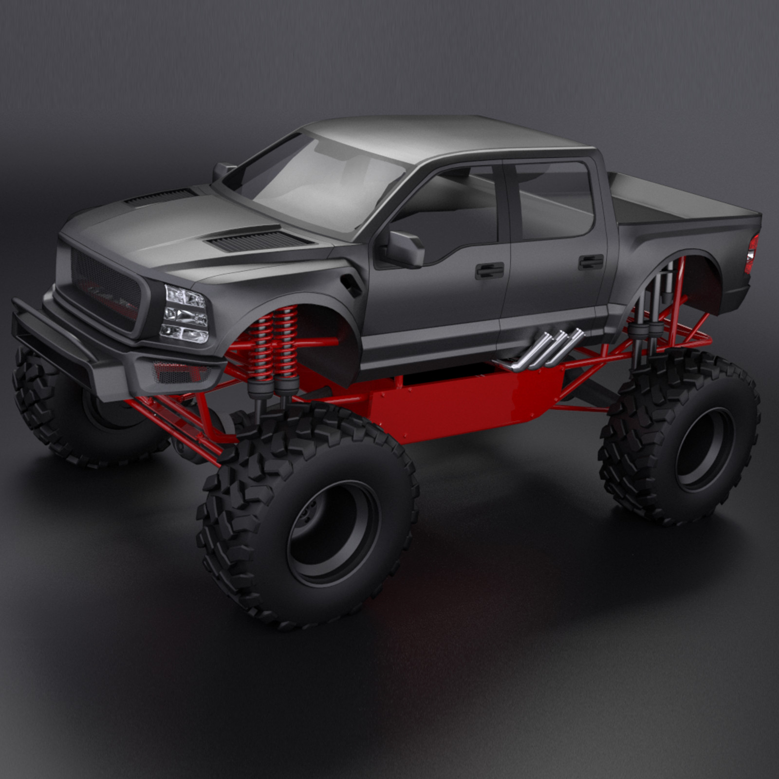 ArtStation - Monster Truck
