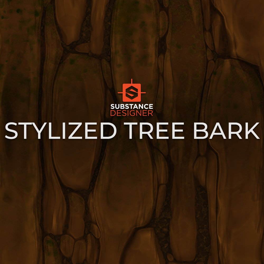 ArtStation - Stylized Tree Bark