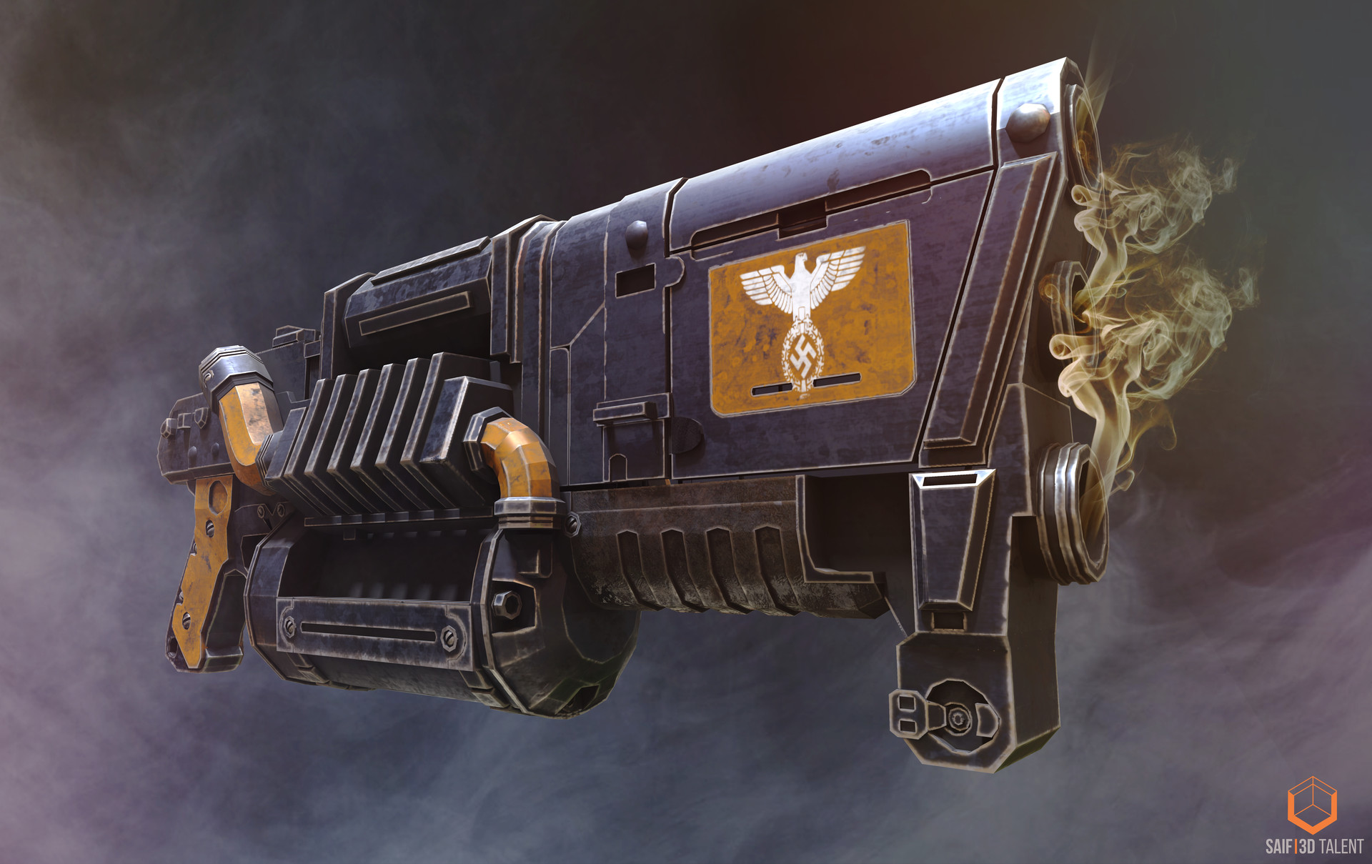 ArtStation - Gaming Gun