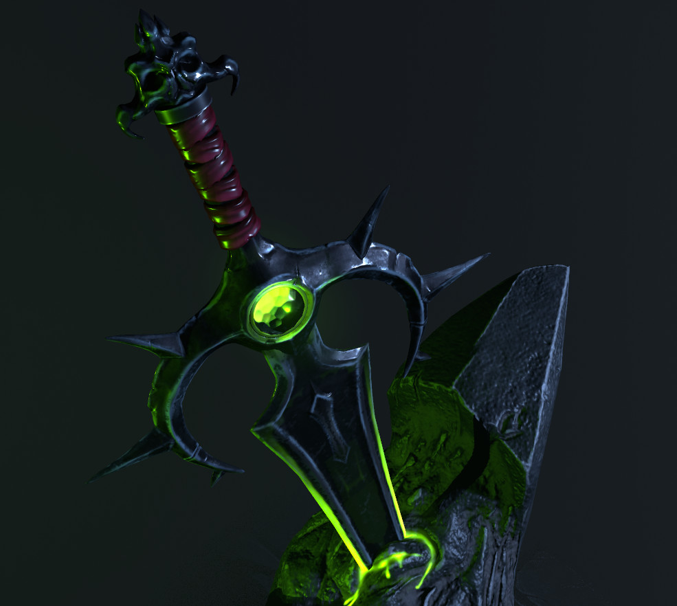 ArtStation - Hey guys, I think this sword might be evil