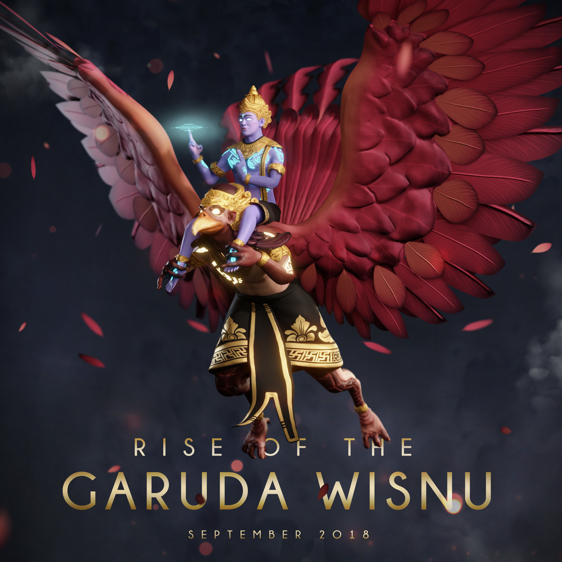 ArtStation - Rise Of The Garuda Wisnu