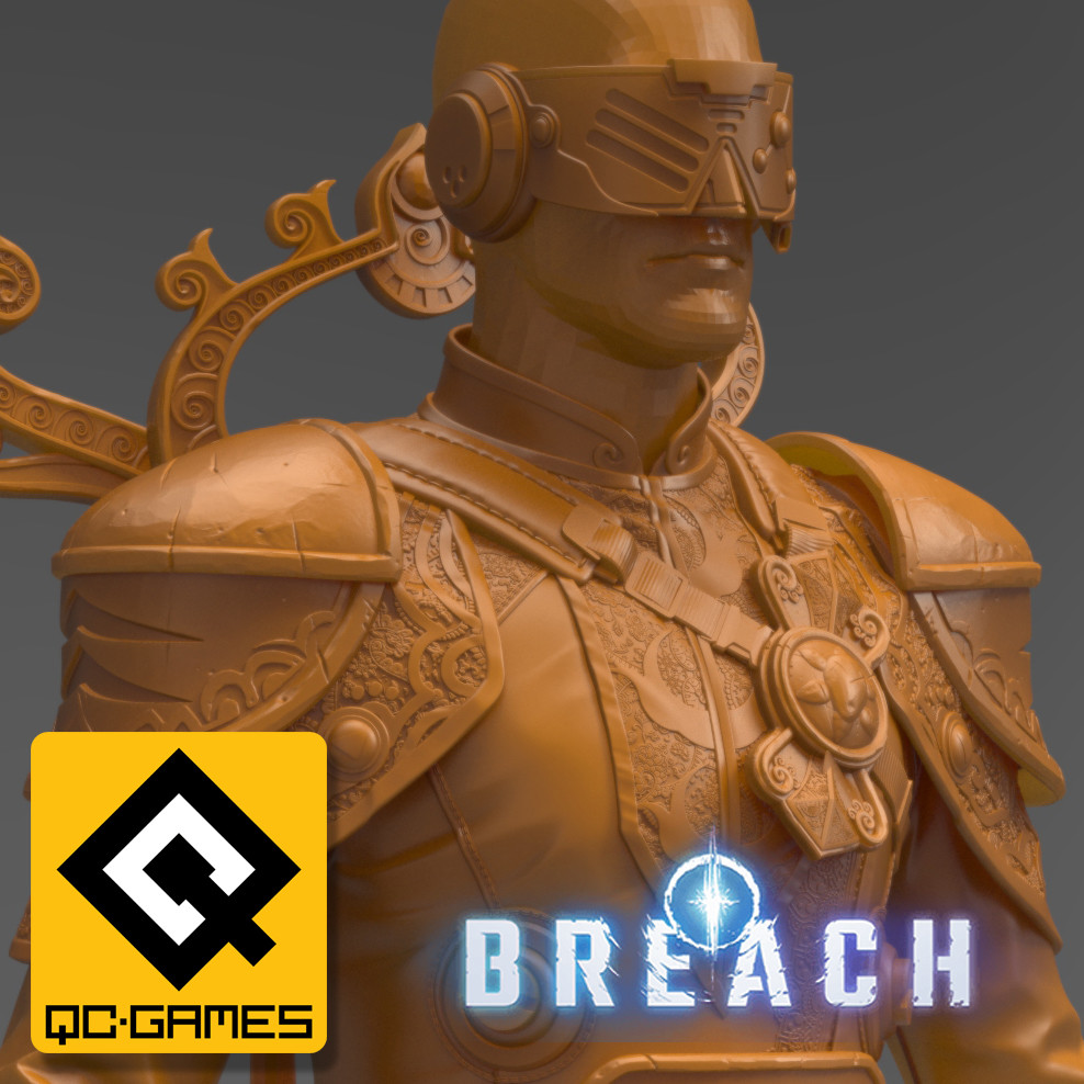 ArtStation - Breach: Wizard (player character)