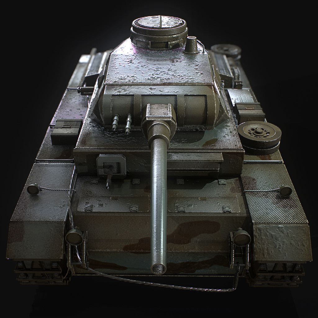 ArtStation - Panzer 3 Tank