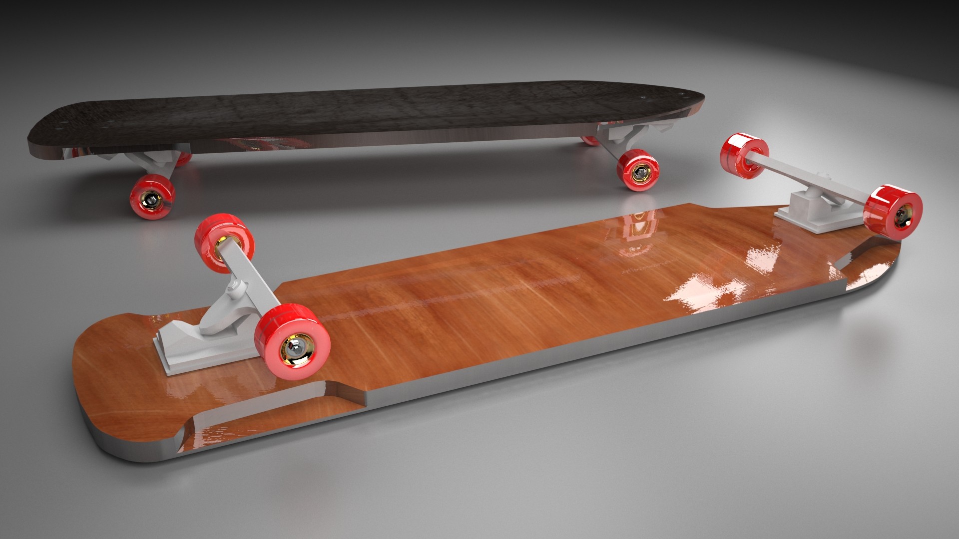 ArtStation - Skateboard (Texturing WIP)