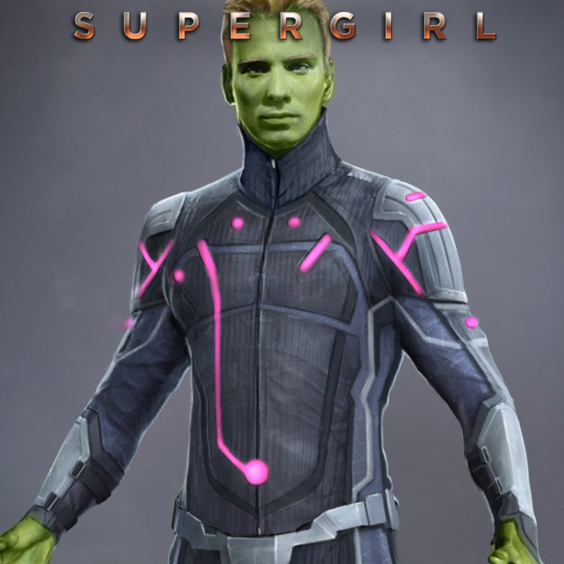 ArtStation - Supergirl s.3 - Brainiac