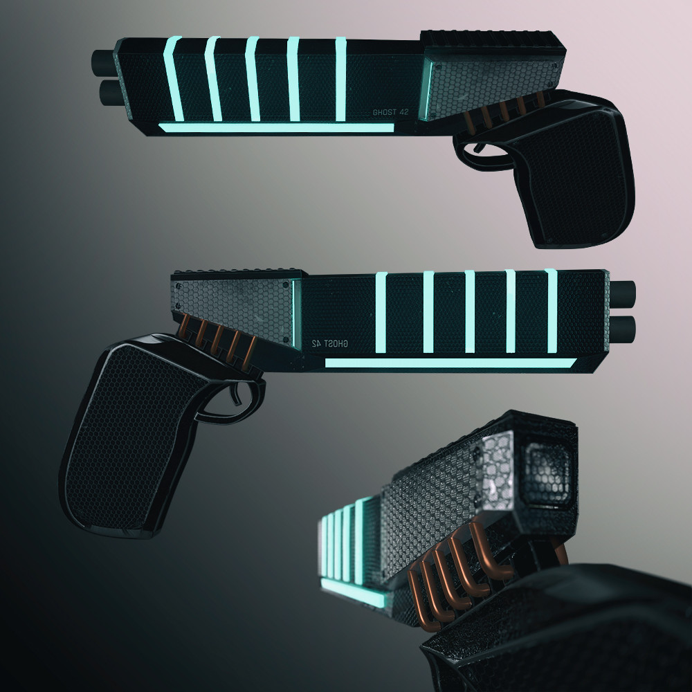 ArtStation - Sic-fi Gun