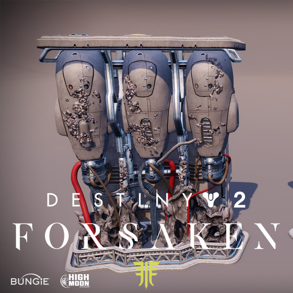 ArtStation - Destiny 2: Forsaken Tangled Shore Props