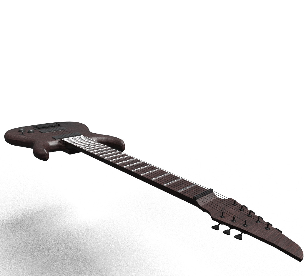 ArtStation - 8 Strings Guitar