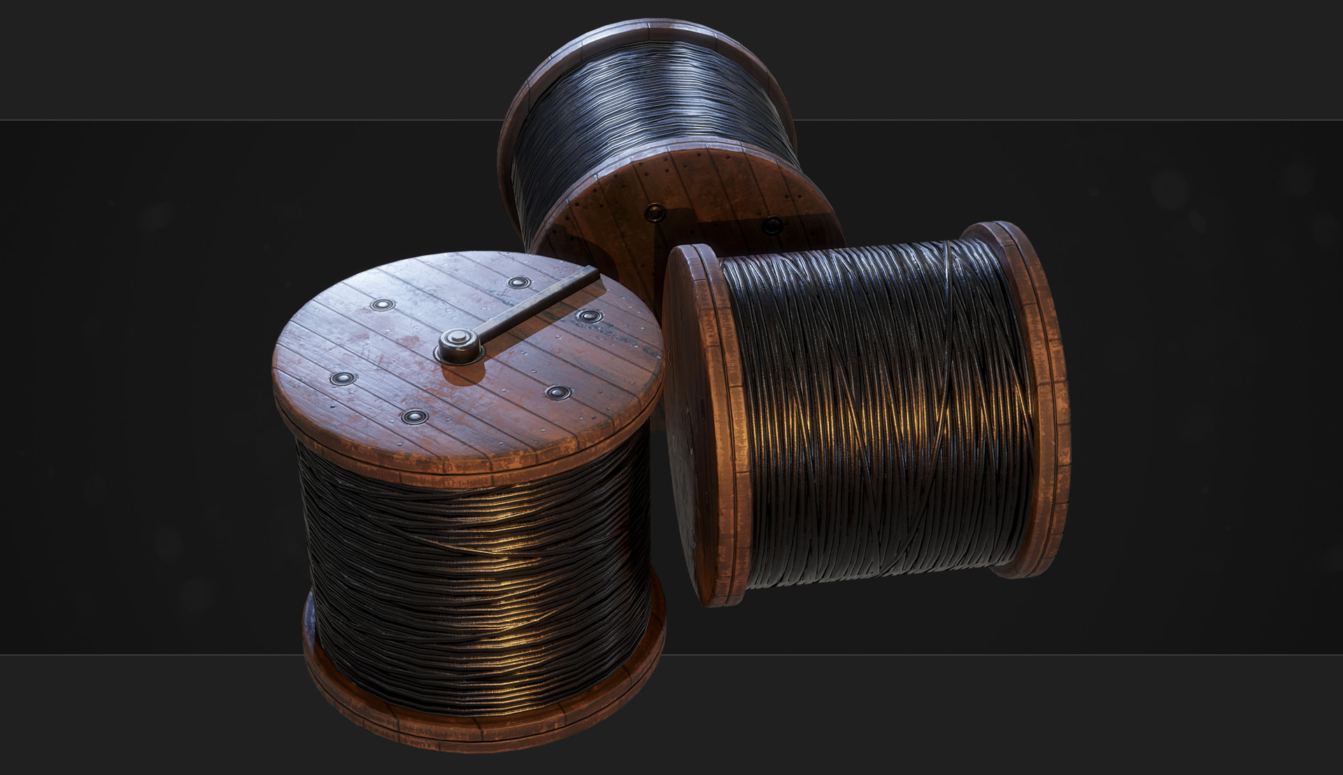 ArtStation - Cable Drum