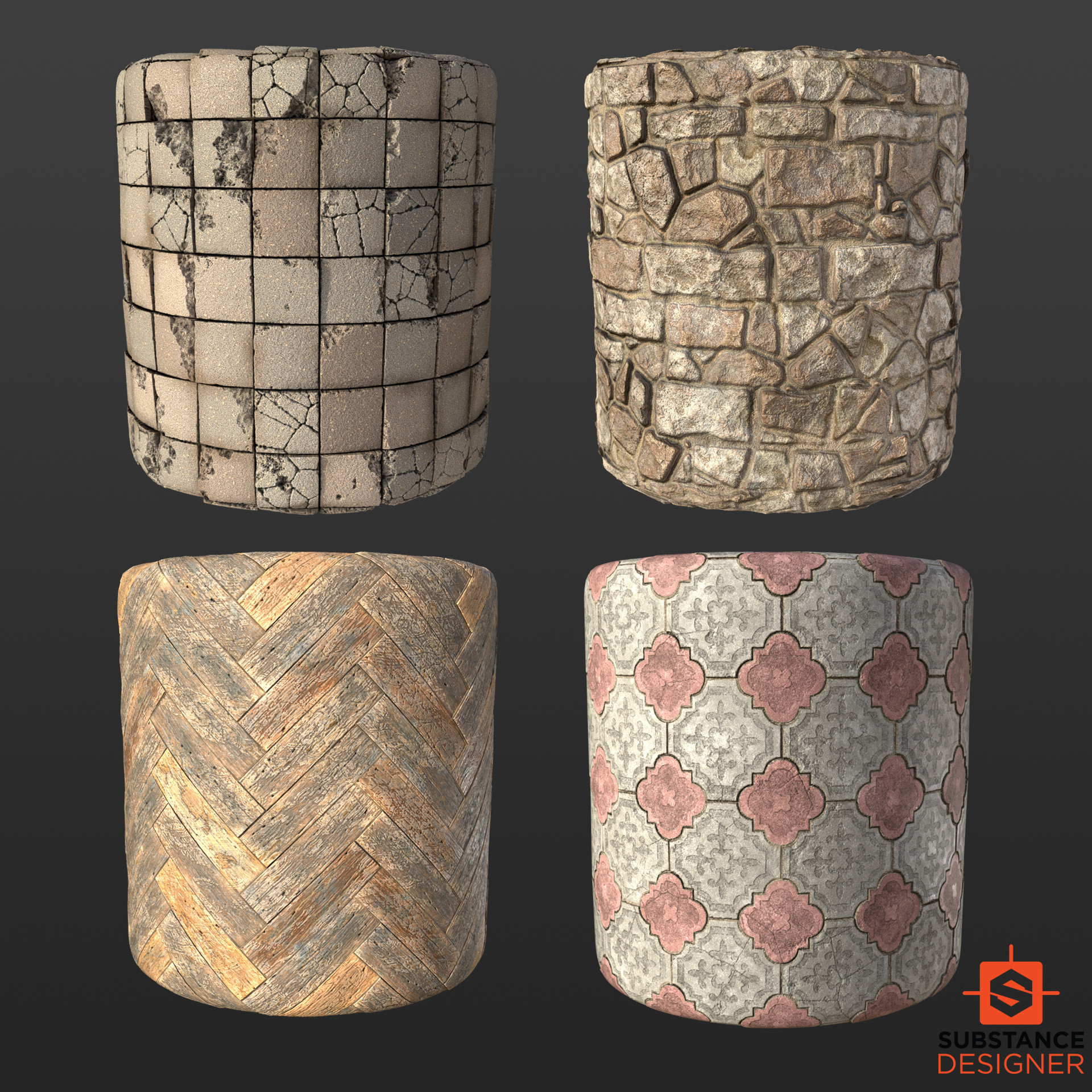 ArtStation - Substance Designer practice part 1