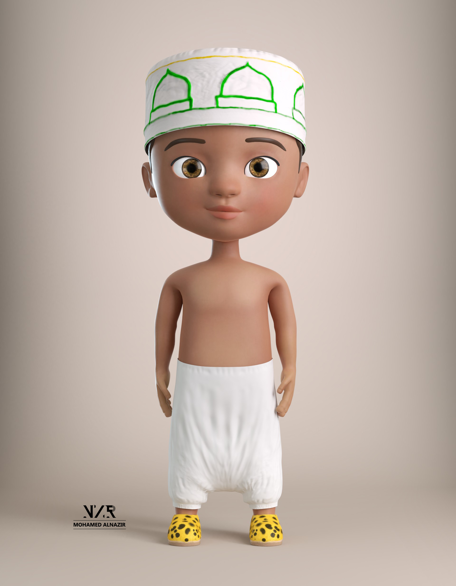 ArtStation - Nubian child