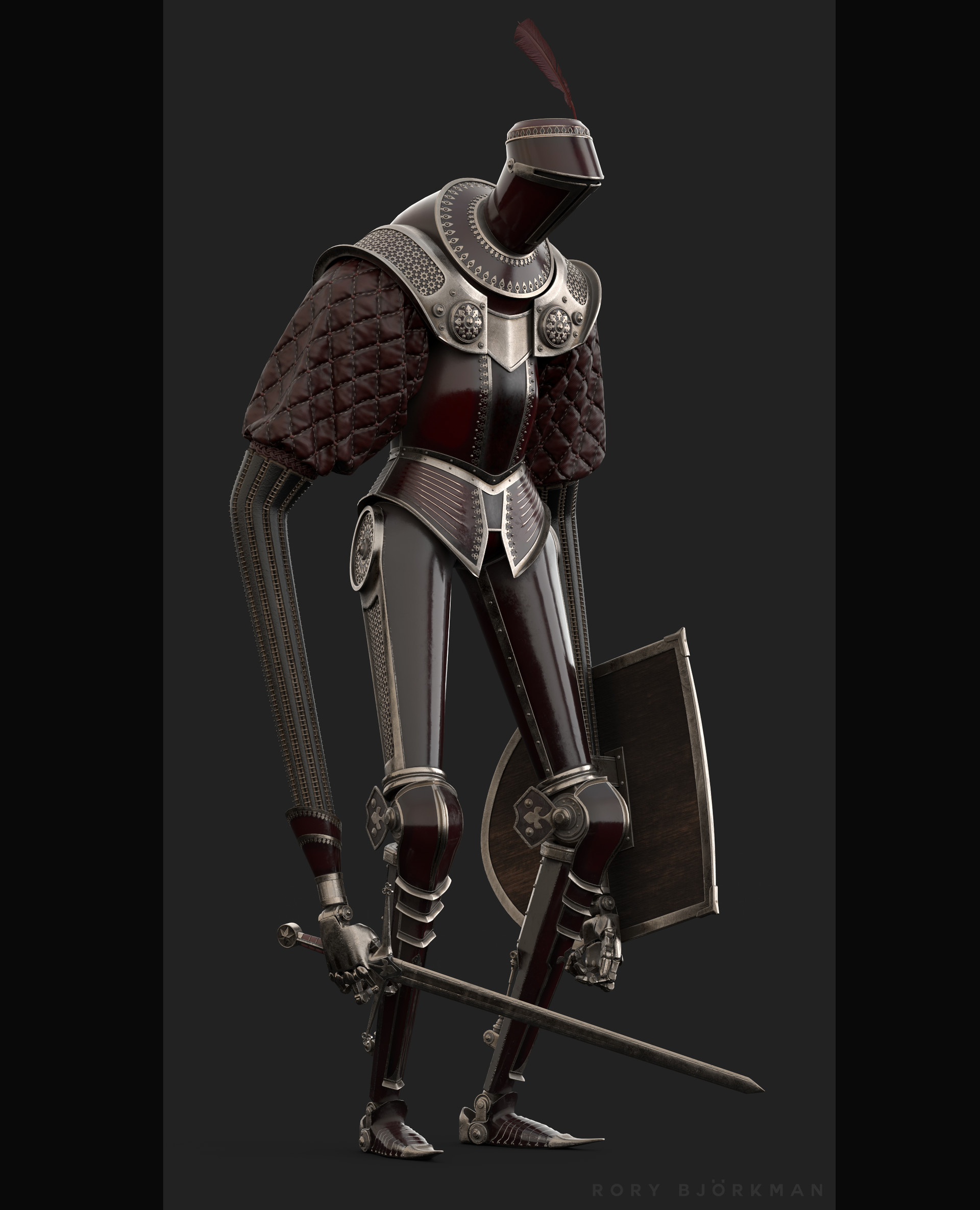 ArtStation - The Red Knight
