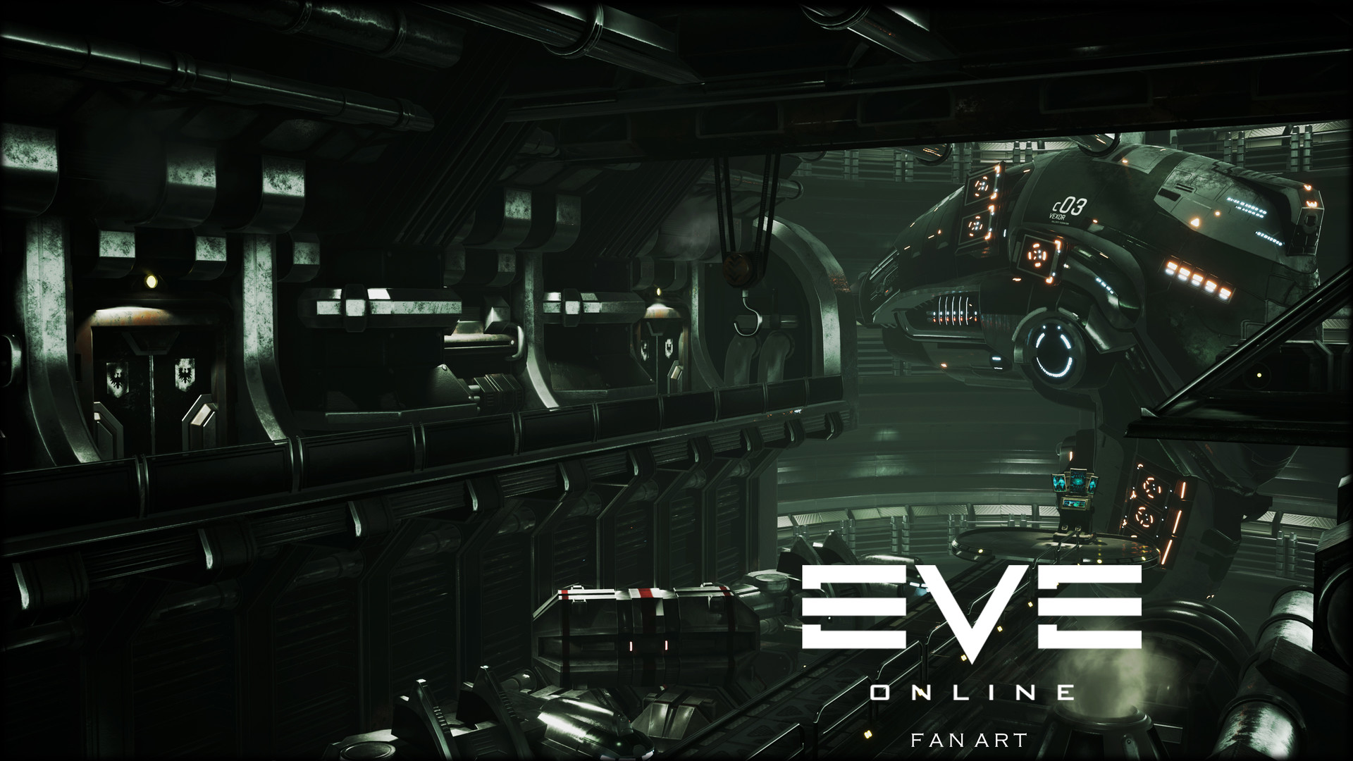 ArtStation - EVE Online: Hangar