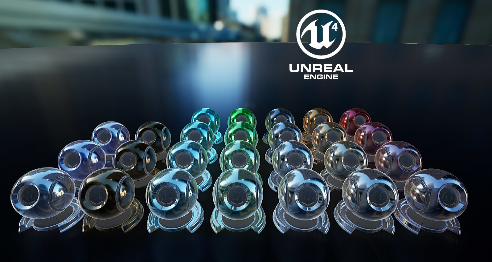 ArtStation - Material Library - Reflective Glasses