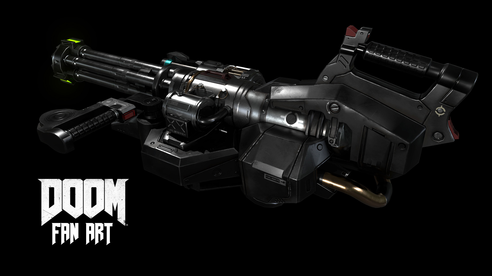 ArtStation - DOOM: Chaingun