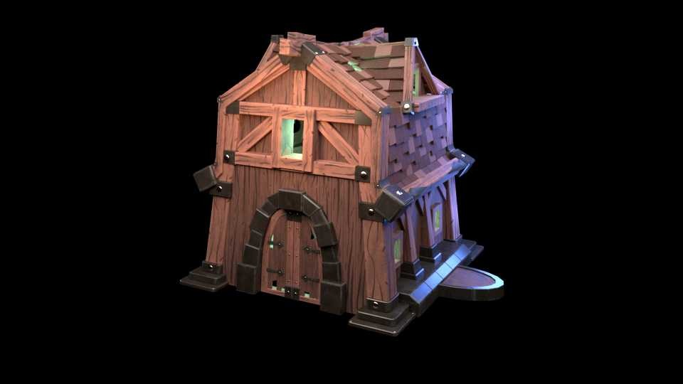 ArtStation - Barn